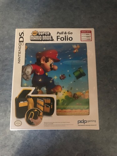 Nintendo DS Super Mario Bros. Pull & Go Folio | eBay