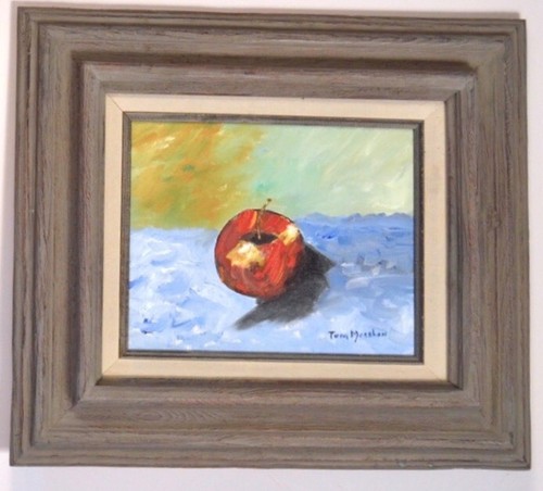 Beautiful Still Life Apple Painting Oil Canvas by Tom Mershon KY ...