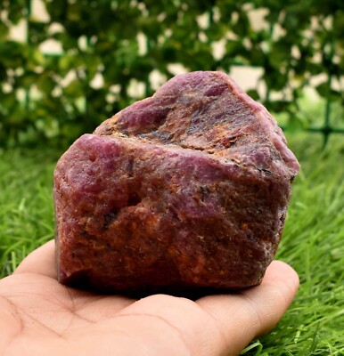 AAA Natural CERTIFIED Mozambique Ruby Rough Loose Gemstone Rough 2530 ...