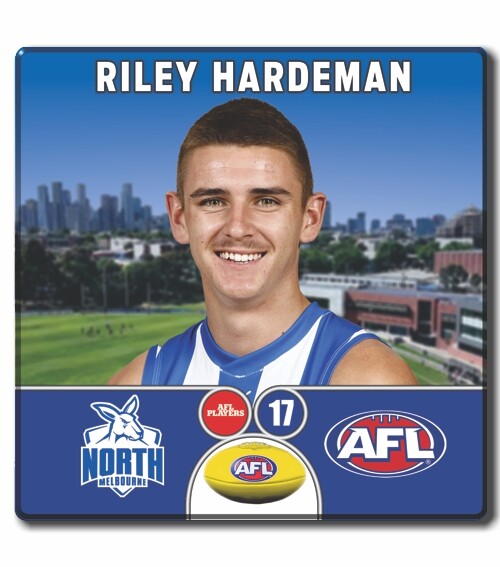 2024 AFL North Melbourne Football Club - HARDEMAN, Riley | eBay