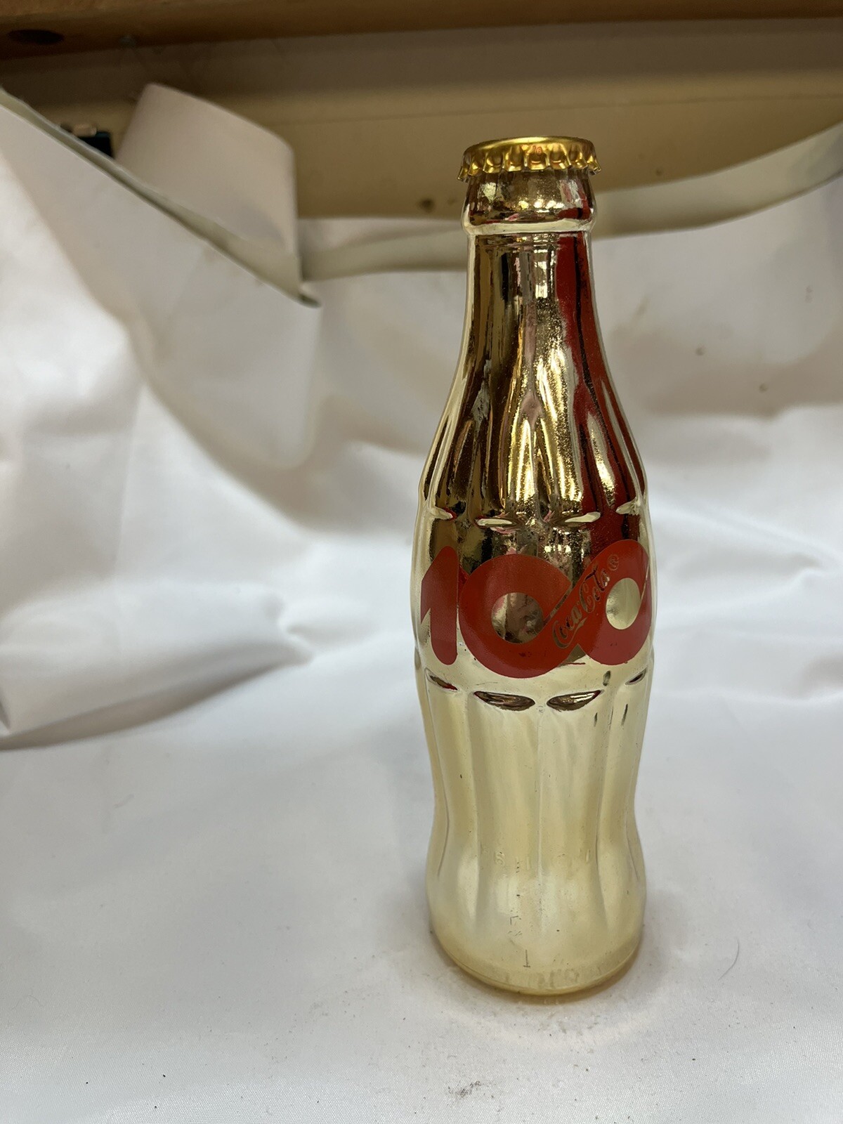 Centennial Celebrations Gold Coca-Cola Bottle, Atlanta GA May 7-10 1988 ...