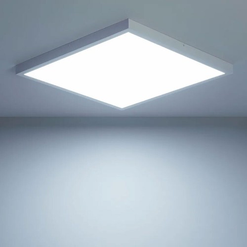 48W 600x600mm Surface Mount LED Panel Light Cool White Ceiling Lighting ...