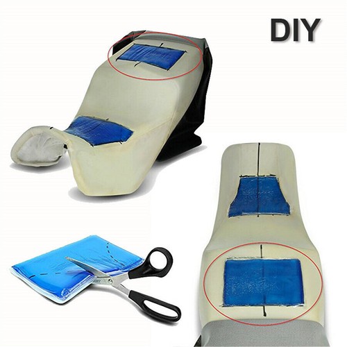 1cm Thickness Polyurethane Elastic Fiber Gel Pad Motorcycle Seat ...