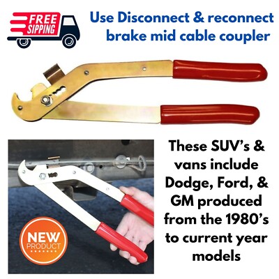 Parking Brake Cable Coupler Removal Tool Plier for Heavy Duty Vehicles ...