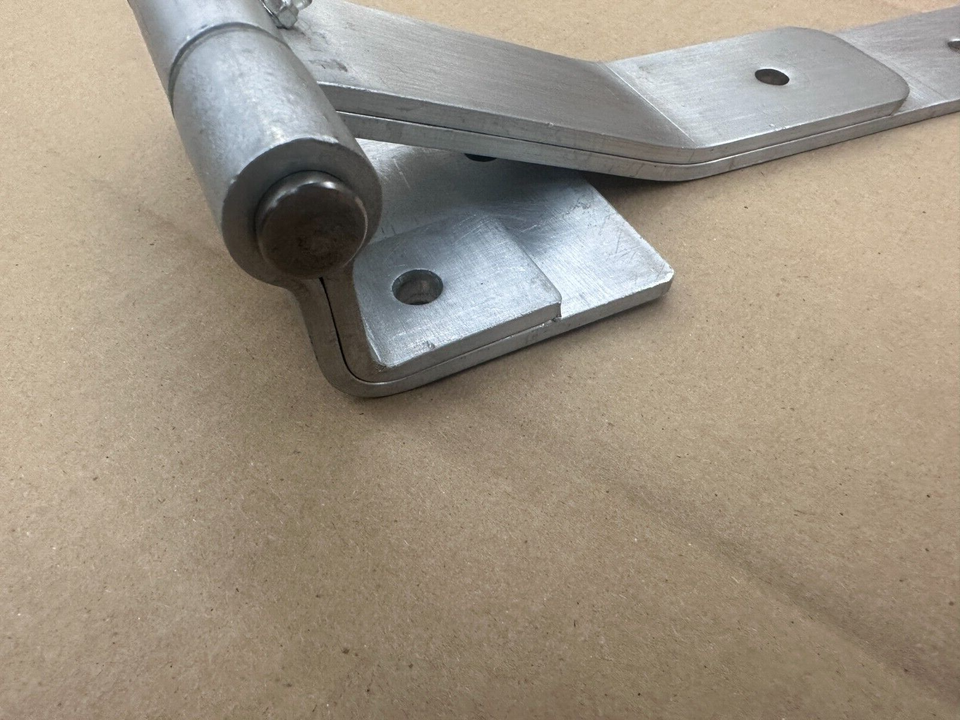 12" Aluminum bolt on Door Strap Hinge Ramp Gate Enclosed Cargo Trailer ...