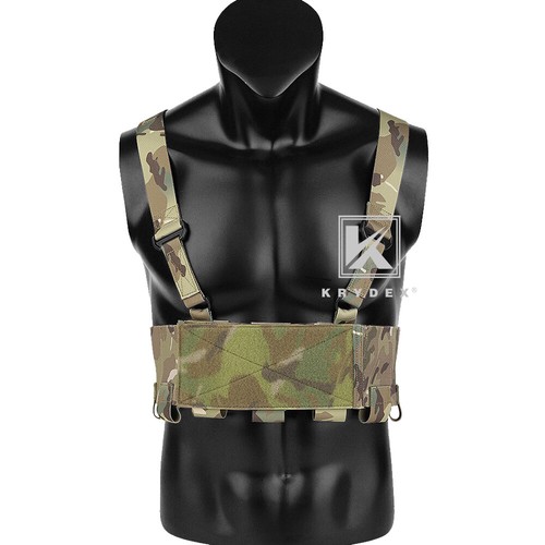 KRYDEX Concealed Carry Low-Vis 5.56 Ready Chest Rig Tactical Elastic ...