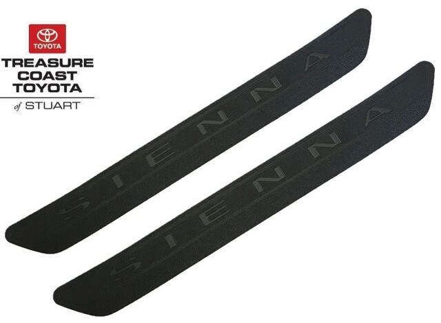 2021 Sienna Door Sill Protectors | 2pc Appliques Genuine Toyota Pt747 ...