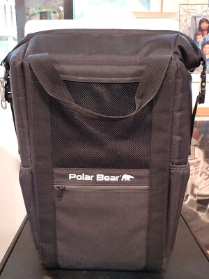 Polar Bear Backpack Soft Cooler Insulated Black | eBay