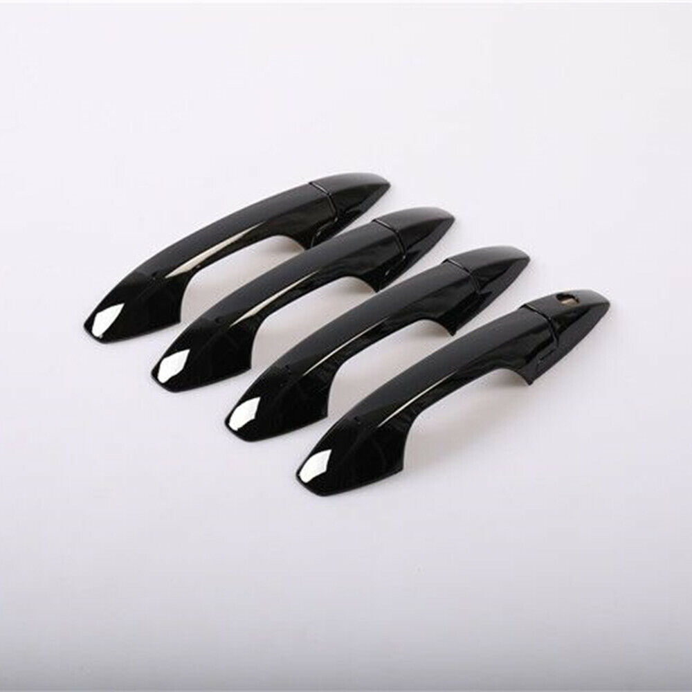 Gloss Black Door Handle Covers Trim For 07-12 RDX SUV 07-13 MDX 04-08 ...