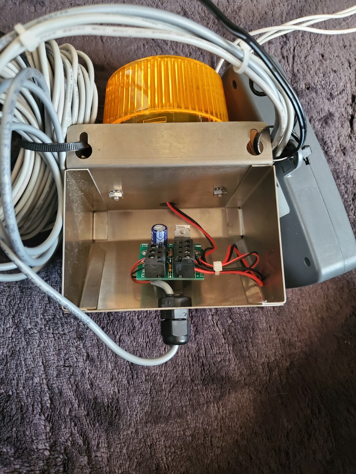 Knight IDEX OP ELITE LOW LEVEL ALARM SYSTEM P/N 8080117/7110220/7112102 ...