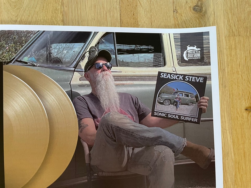 Seasick Steve Sonic Soul Surfer Album Promo Poster - New | eBay