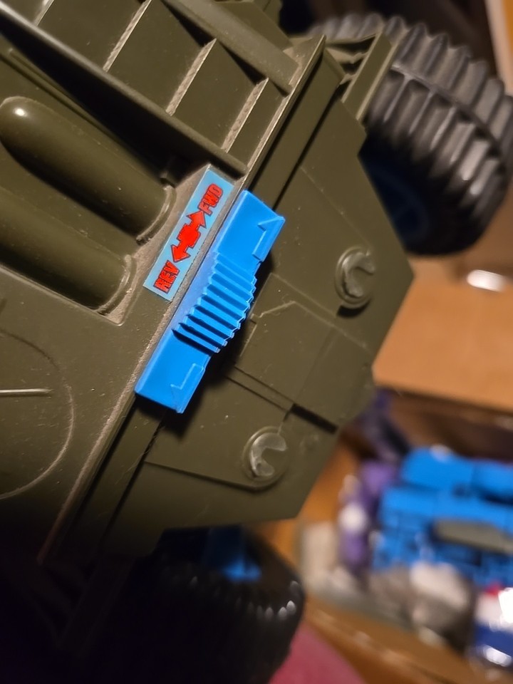 GI Joe ARAH 1991 Battle Wagon Motorized Vehicle Hasbro - Broken Bumpers ...