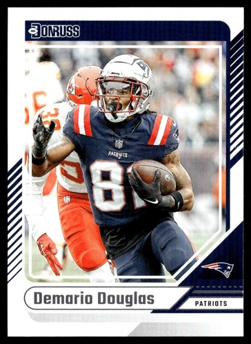 DEMARIO DOUGLAS 2024 DONRUSS NEW ENGLAND PATRIOTS #91 | eBay