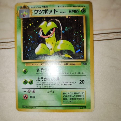 Eel Bot 2nd Expansion Jungle Old Back Retro Promo Rare Pokemon Card ...
