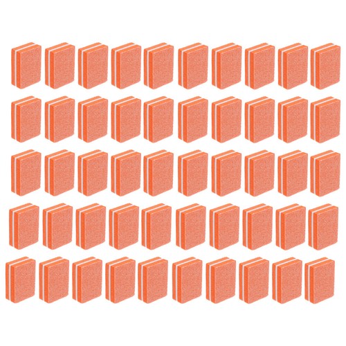 50 Pcs Square Sponge File Buffer Block Nail Blocks Buffing Polishing | eBay