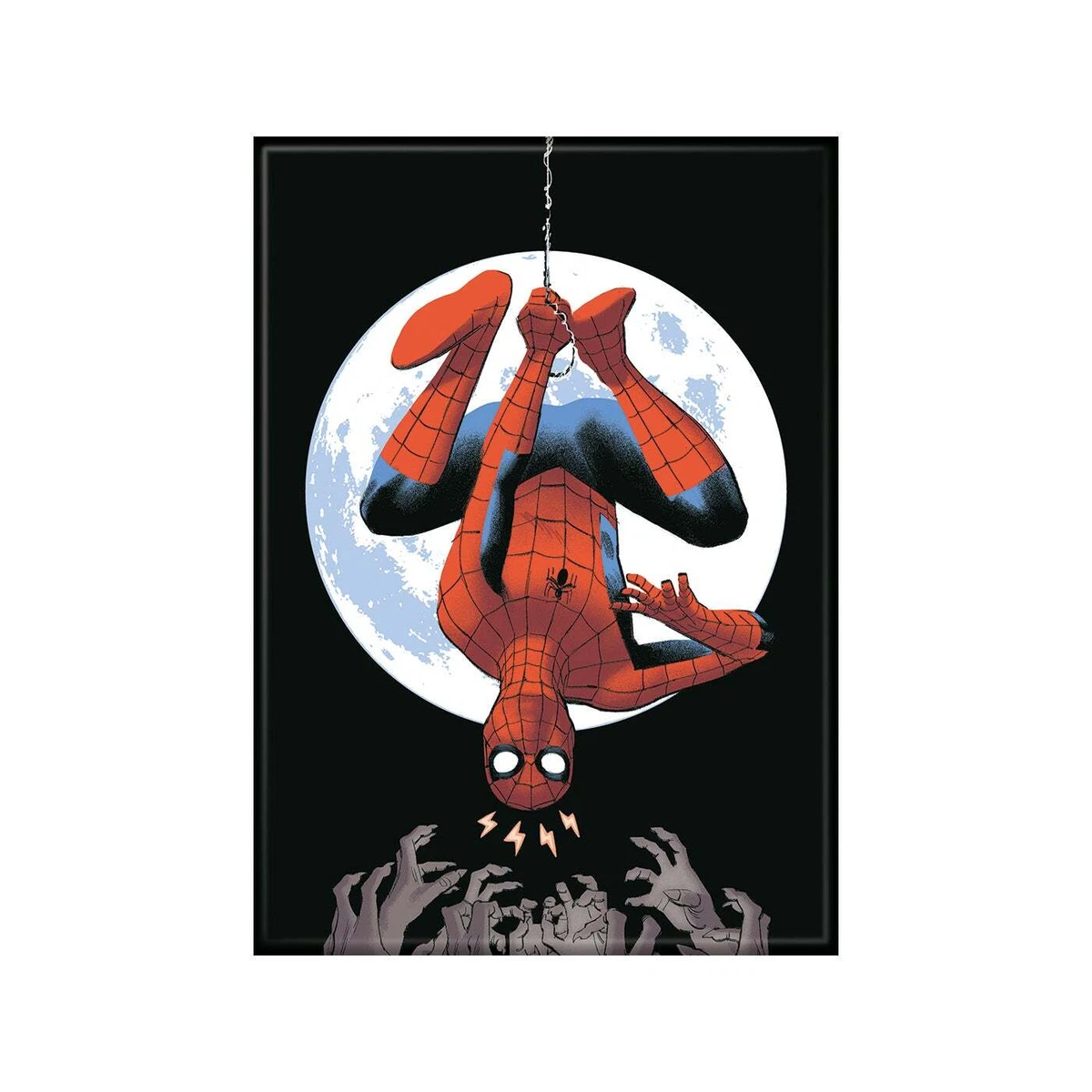 Spiderman Hanging Real