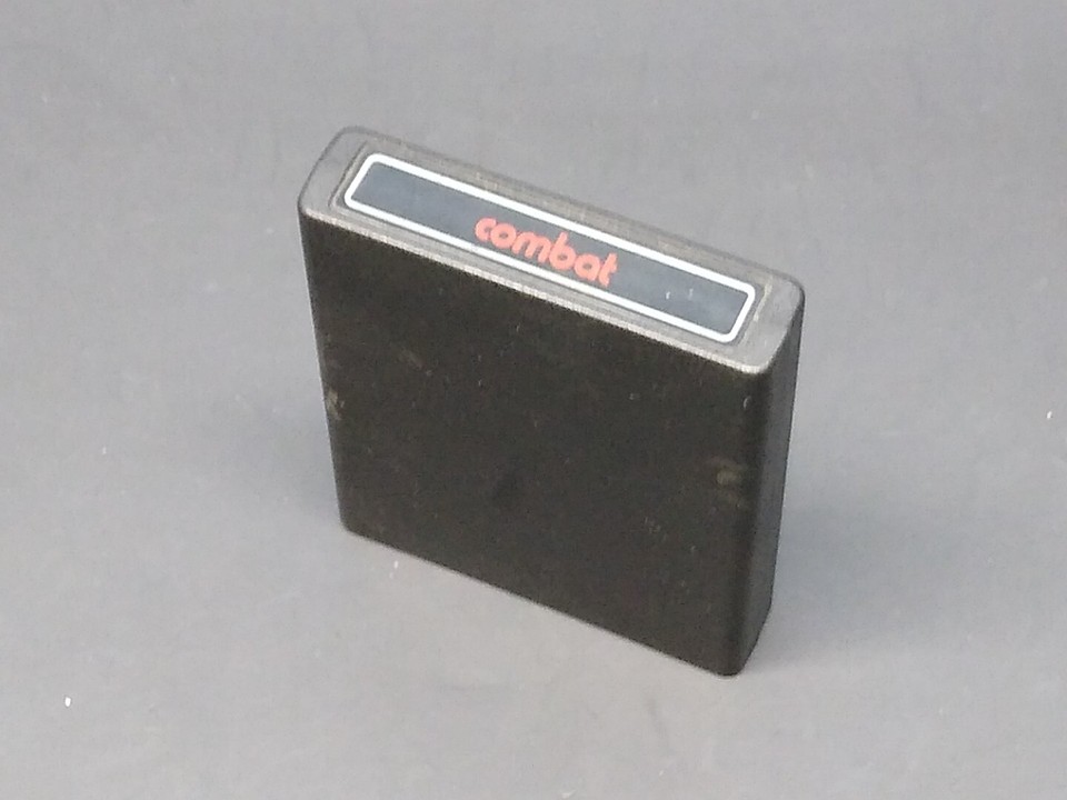 Combat Atari 2600 Video Game Cartridge CX-2601 Biplane Tank Pong Jet ...