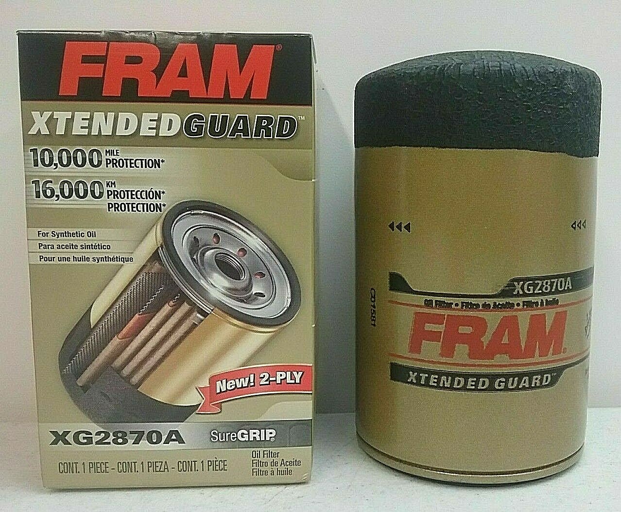Fram G3 - Fuel filter cross reference