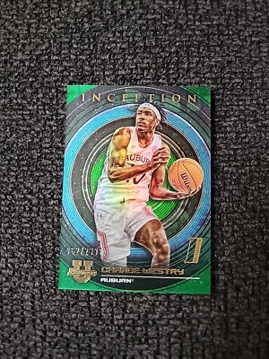 2023 Bowman U Basketball Chase Westry Inception Point Green 62/299 ...