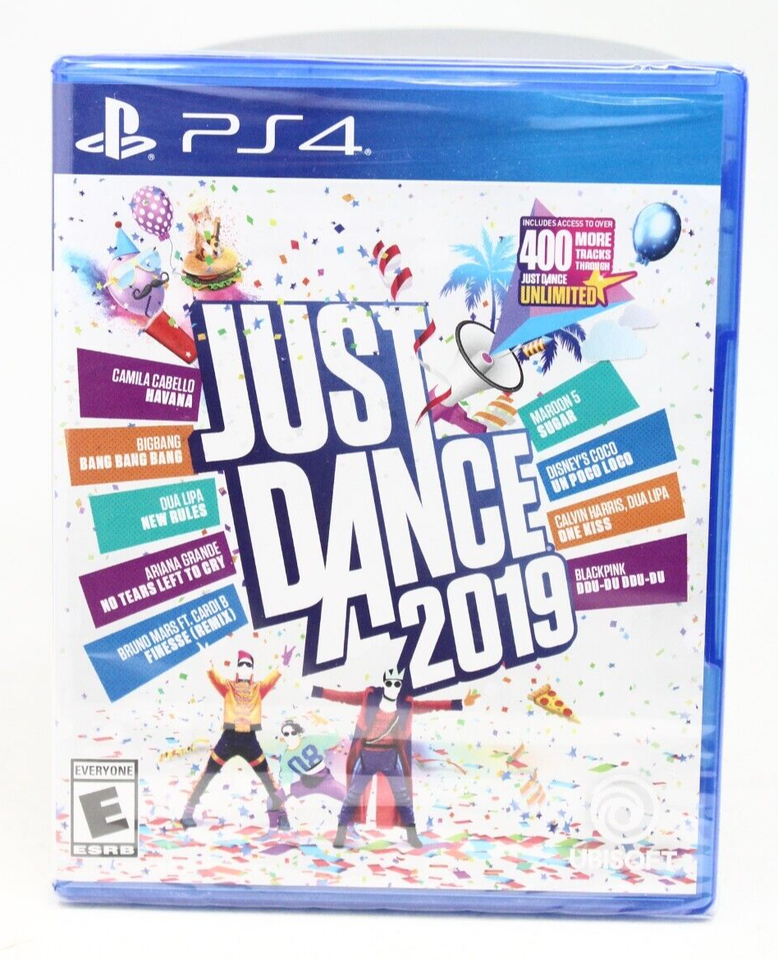 Play Station 4 Just Dance Video Game Disk 2019 PS4 Dancing 887256036164 ...