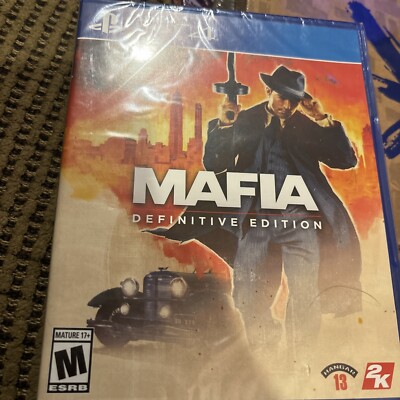 Mafia Definitive Edition PS4 (PlayStation 4 BRAND NEW SEALED FREE Ship ...