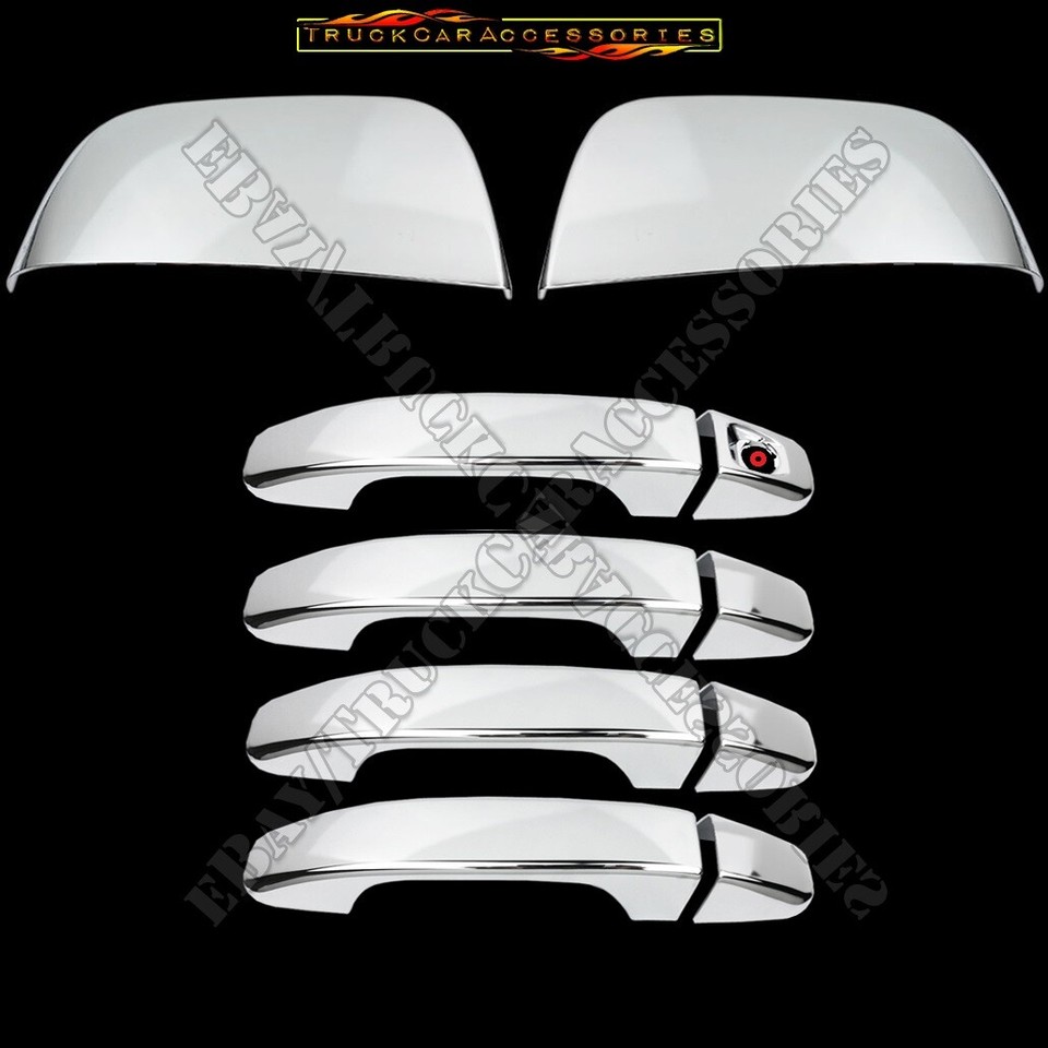 For CHEVY Colorado 2020 21 2022 Chrome Cover Mirrors+4 Door W/O p ...