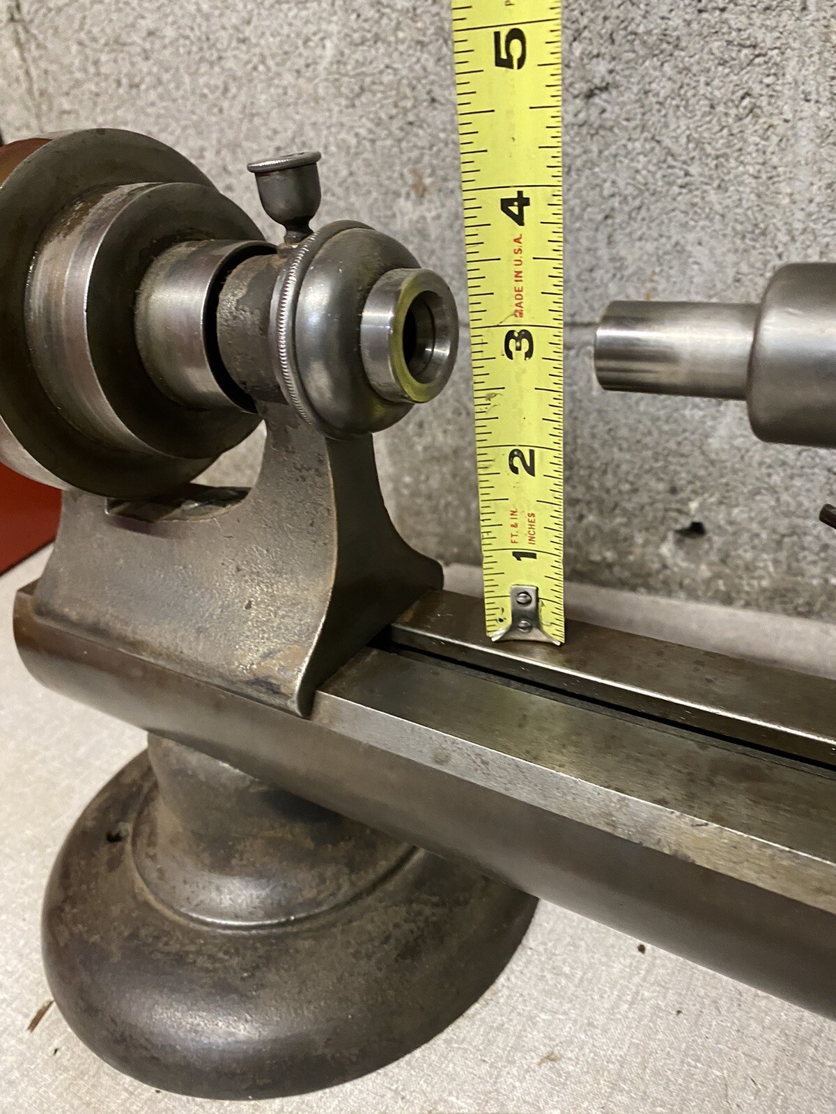 Vintage Elgin Watch factory WATCHMAKERS LATHE With Collet Closer Bar ...