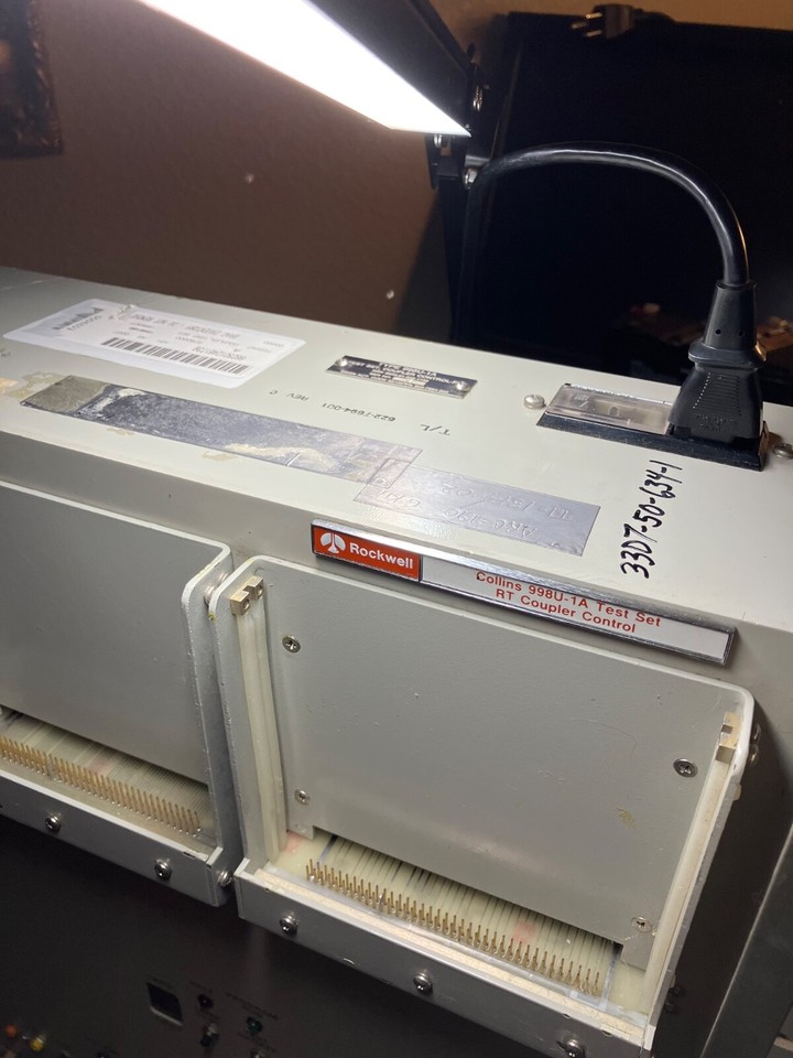ROCKWELL COLLINS 998u-1a test set coupler control-rt | eBay