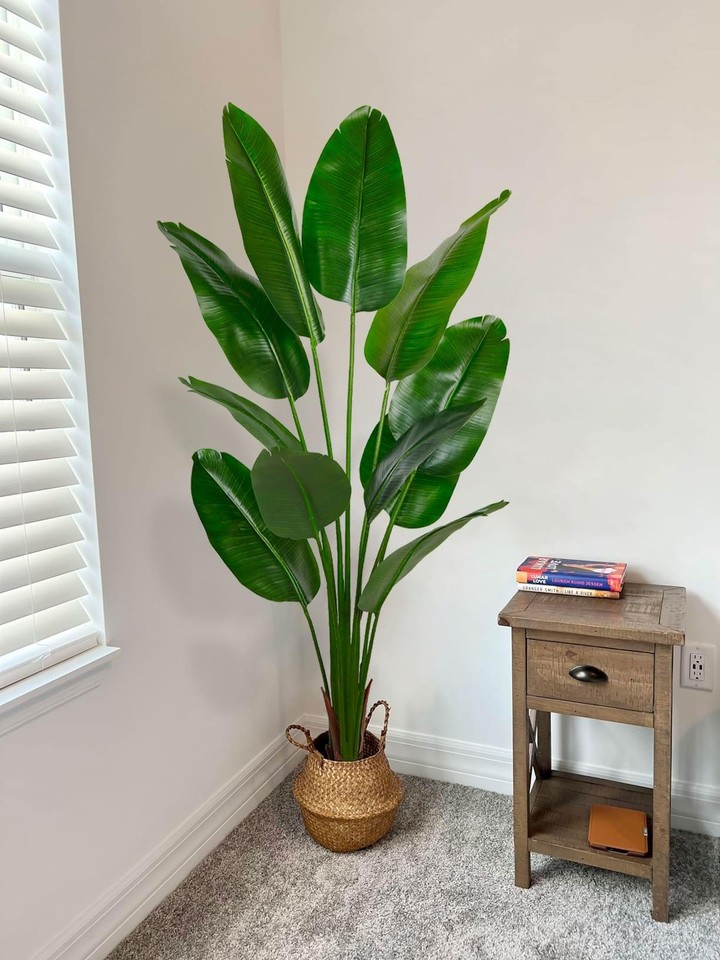 6ft Artificial Bird of Paradise Tree for Home Decor, 6 Feet Faux Floor ...