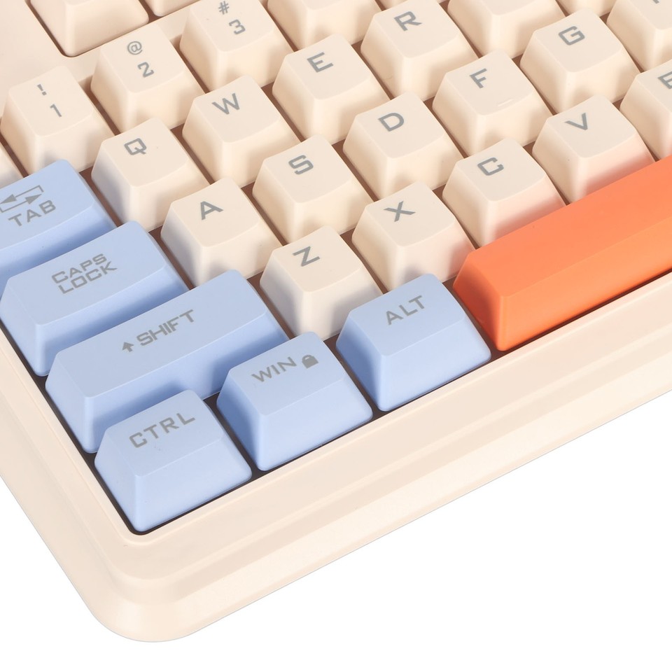 Gaming Keyboard Colored Backlit Wired 94 Keys Keyboard For Desktop ...