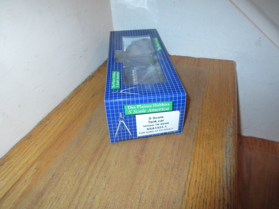 S-Gauge Des Plaines Hobbies America UNION 76 6040 Oil Tank Car | eBay