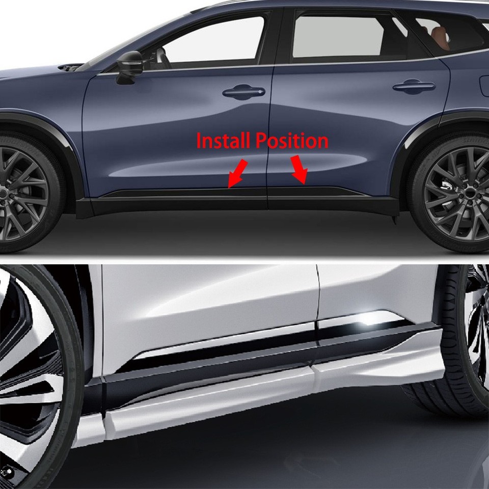 Fit for Toyota Crown Signia 2025 2026 Door Body Side Skirt Molding ...
