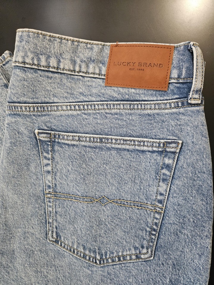 Lucky Brand Blue 363 New Vintage Straight Men’s Denim Jeans Size 40 X ...