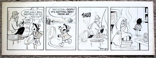 Marge's LITTLE LULU Newspaper Daily Strip Original art 2/1/1967 ED ...