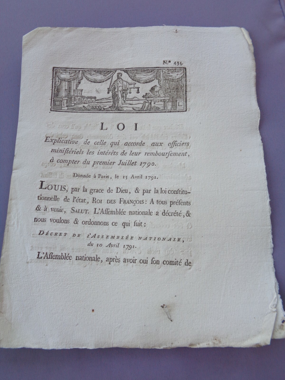 Law Granting Ministerial Officers Their Reimbursement Interests | eBay