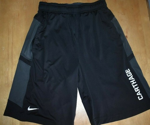 Nike Dri Fit Carthage College Basketball Shorts Small Athletic Redmen ...