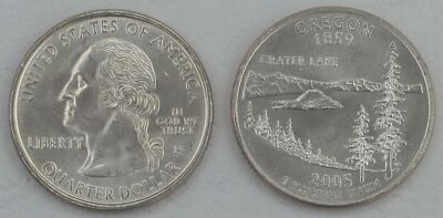 USA State quarter 2005 Oregon P uncirculated | eBay Australia