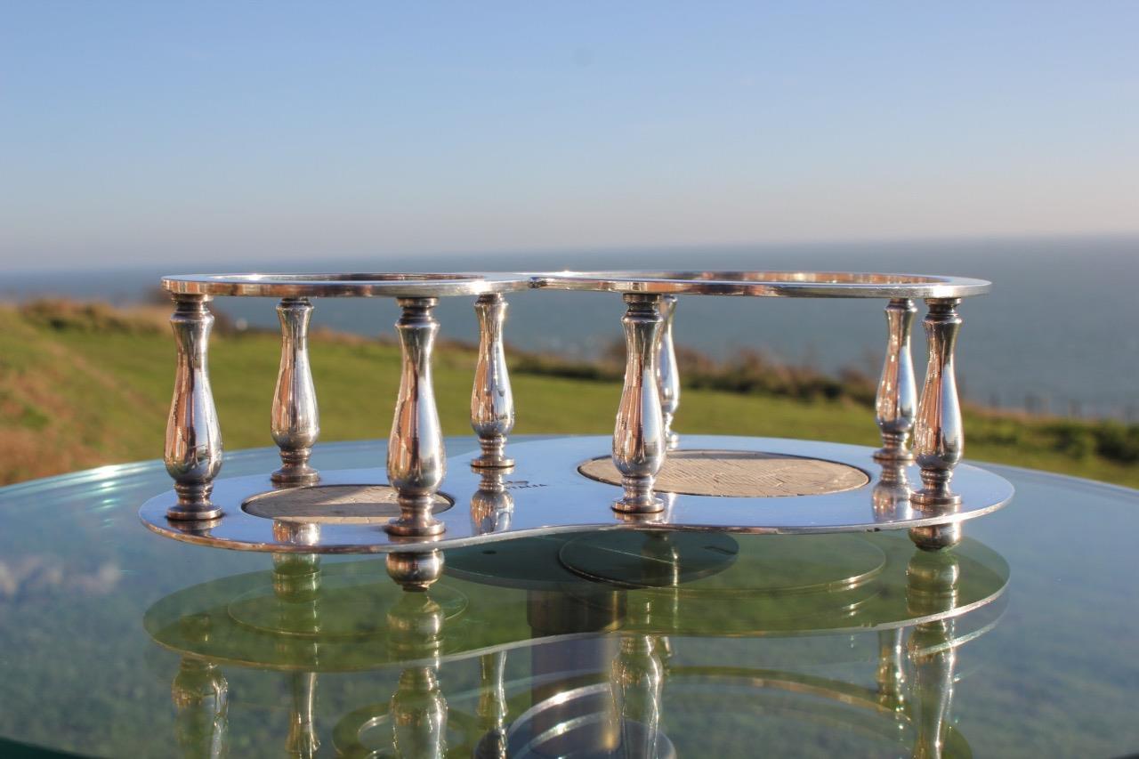 ITALIA ITALIAN LINE ART DECO BROGGI 1ST CL STATEROOM CARAFE HOLDER PRE ...