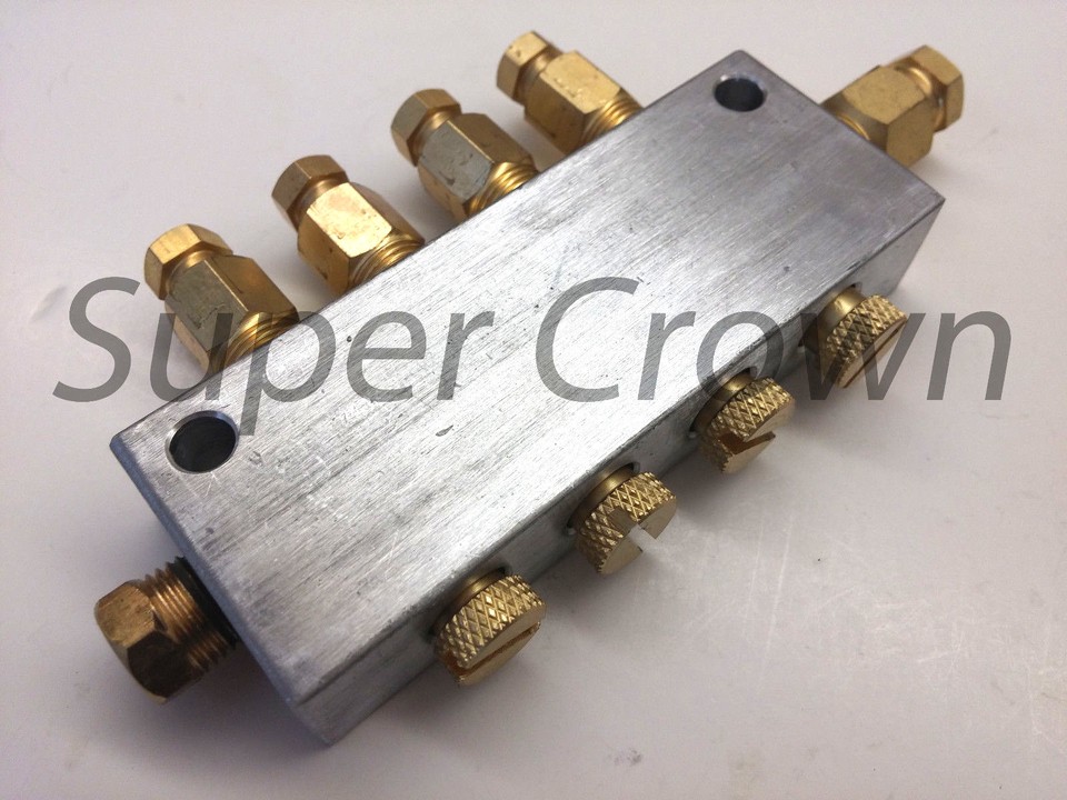 Adjustable Aluminum Lube Oil Joint Manifold Seat Bijur Grinder CNC ...