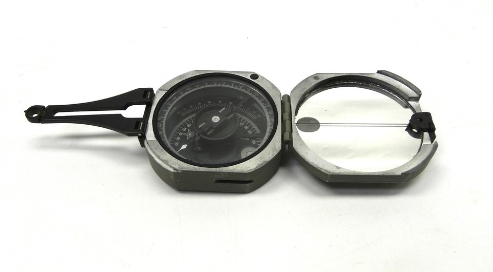 Bruton Pocket Transit Compass with Leather Case | eBay