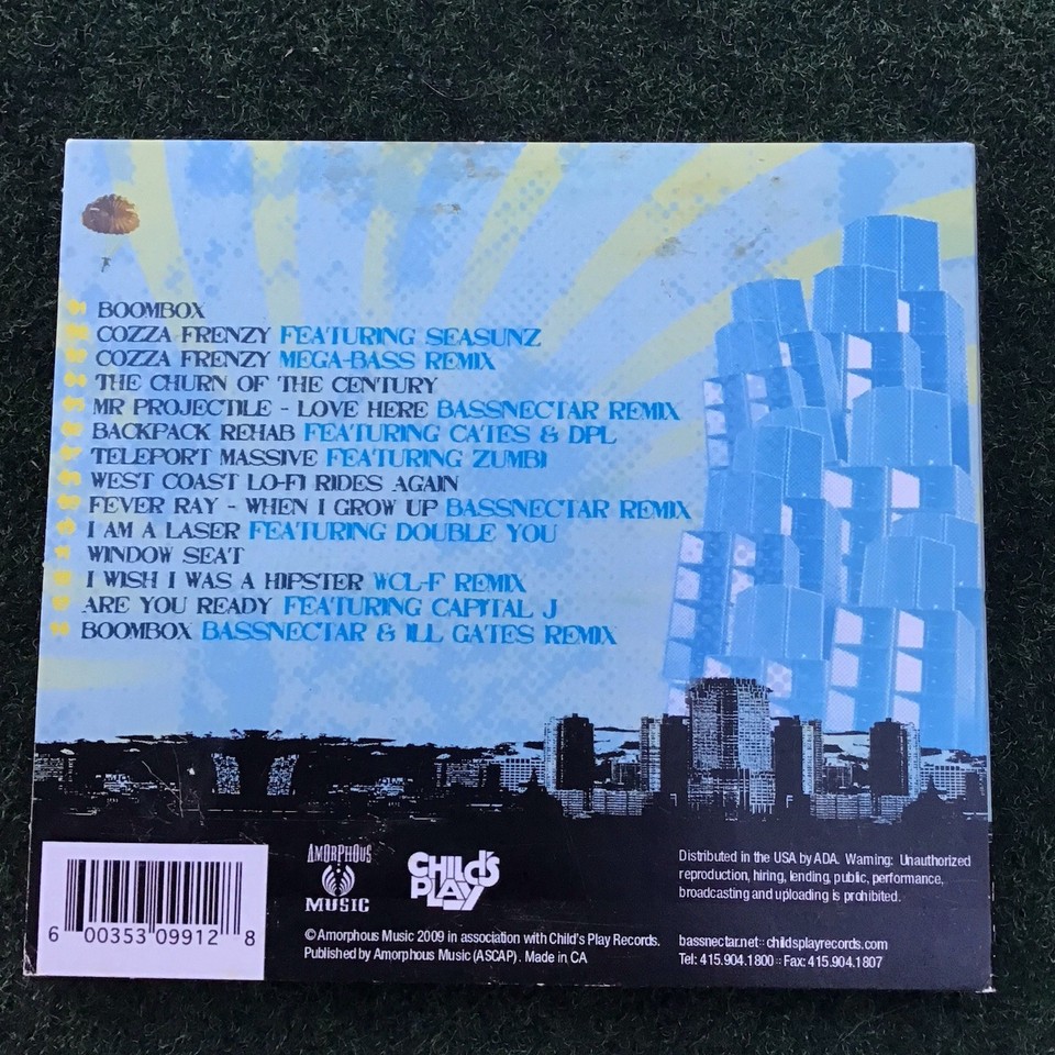 BASSNECTAR Cozza Frenzy CD (Digipak CD, 2009) Very Good Condition | eBay