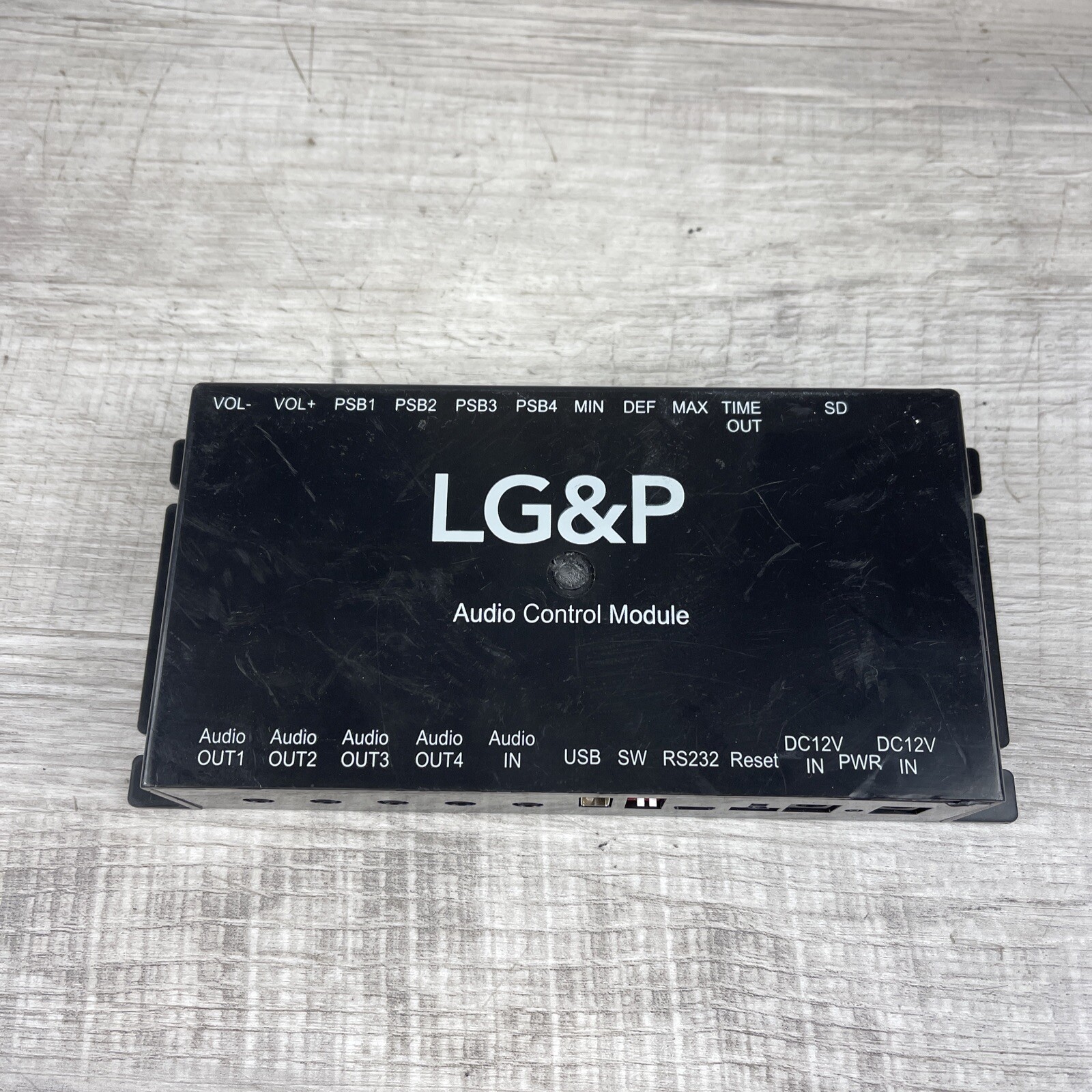 LG&P LGP-MP-005 Black 12V DV 3 Ampere Audio Control Module Converter Box | eBay