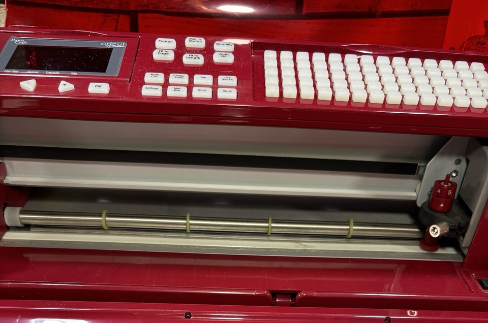 Red Cricut Expression Electronic Die Cutter with Accessories | Model ...