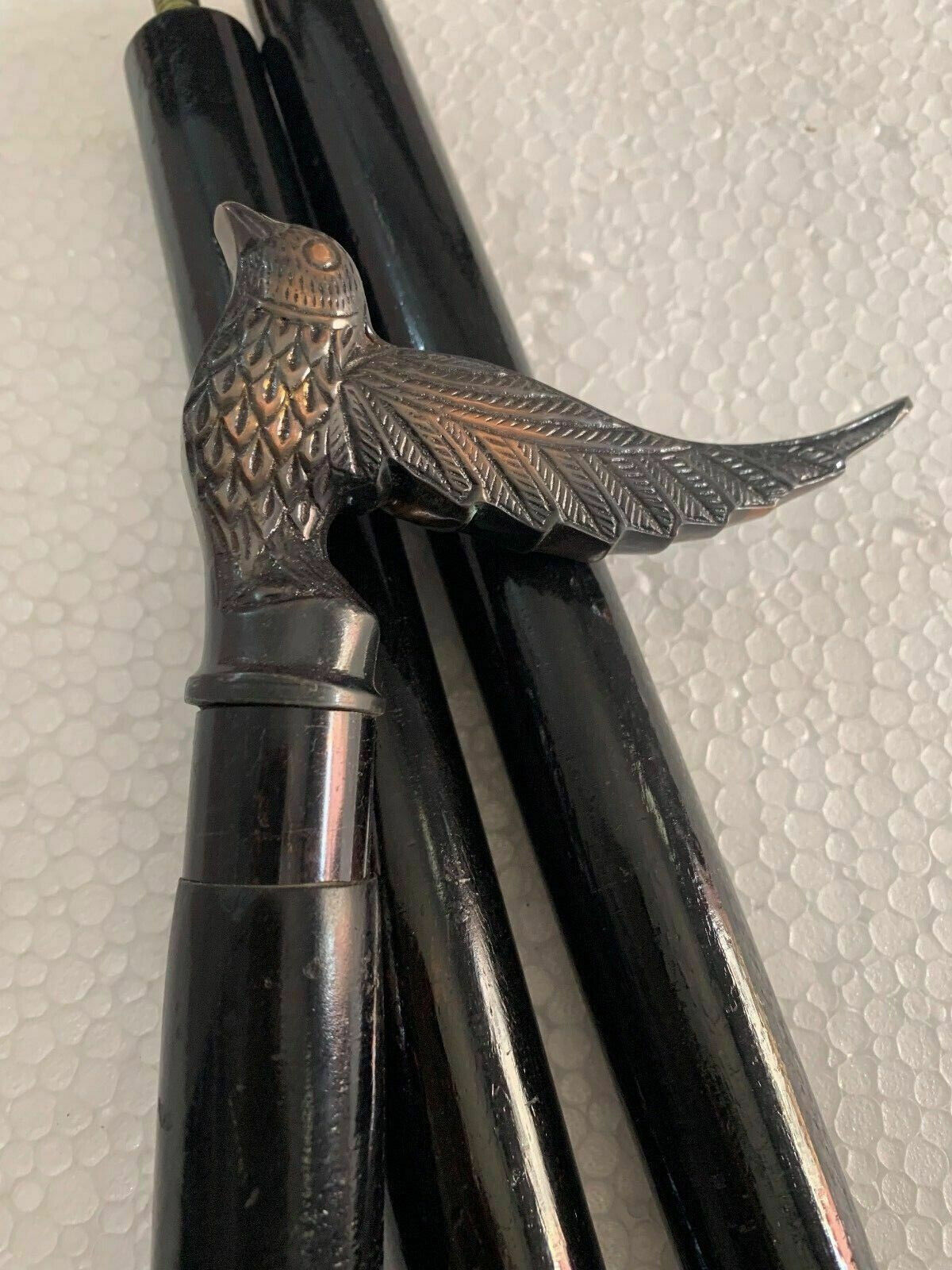 Bird Head Victorian walking stick with a cane handle … - Gem