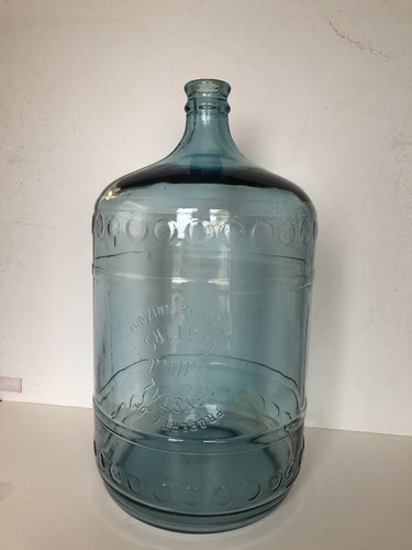HTF Crystal Waters Embossed 5 Gallon Glass Water Bottle Jug Phoenix ...