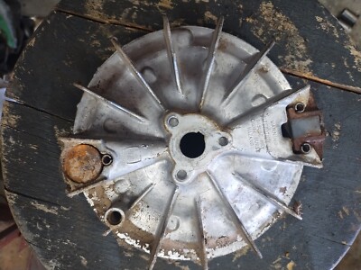 sears craftsman 143.996000 lawn mower engine flywheel oem | eBay