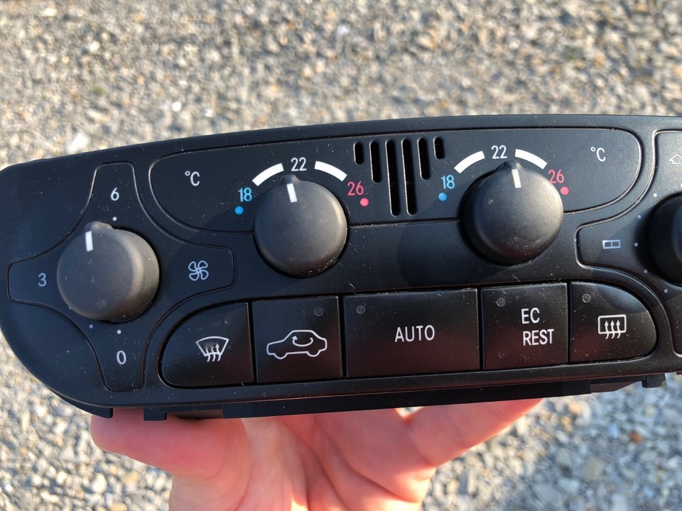 MERCEDES-BENZ W203 C-CLASS AC CLIMATE CONTROL MODULE A/C PANEL + GIFT ...