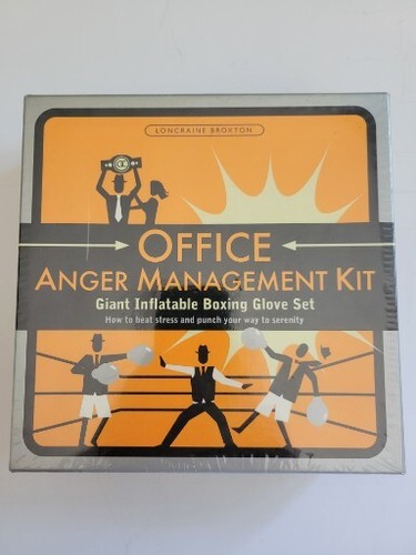 Office Anger Management Kit, Giant Inflatable Boxing Glove Set, Novelty ...
