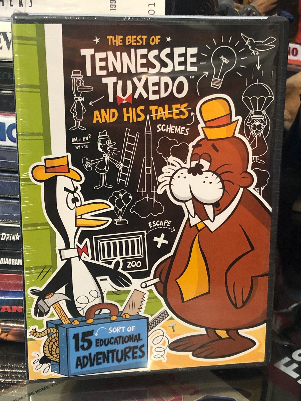 The Best Of Tennessee Tuxedo and His Tales (DVD) 15 Educational ...