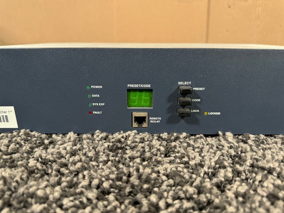 Clear-Com RCS-2700 Encore Intercom System 8x24 Programmable Assignment ...